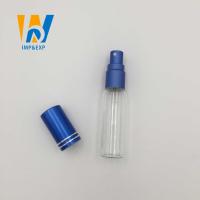 China 1 2Oz 0.5 Oz 5ml Glass Perfume Bottles With Spray Aluminum for sale