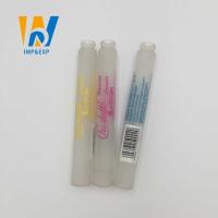 China Pink Glass Spray Perfume Bottle 5ml 0.2 Oz 8ml 0.25Oz Travel Pen Size for sale