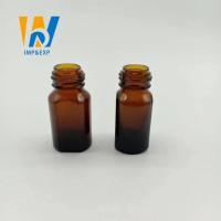 China 10 ml 1 ml 1 oz Brown Blue amber Glass Essential Oil Roller Bottles With Metal Roller Ball for sale