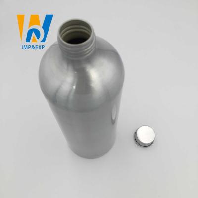 China 1 Liter 1.5 Liter 2 Liter Aluminum Perfume Bottle With Cap Lotion Refill for sale