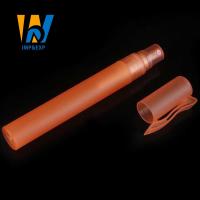 China 10ml New Arrival Many Colors Atomizer Plastic Perfume Spray Bottle Perfume Pen With Clip Cap for sale