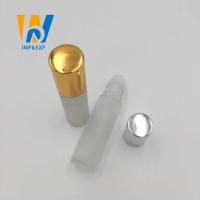 China Luxury Refillable Empty Glass Roll On Perfume Bottles 5ml 6ml 10ml Rolling Perfume Bottles for sale