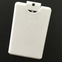 China 20ml refillable fine mist spray bottle Credit Card Perfume Pump Atomizer for sale