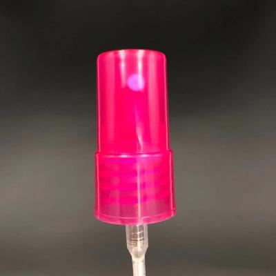 China Perfume Atomiser Bottle Plastic Mist Spray Pump 25mm 18mm With Over Cover Lid for sale