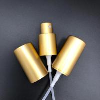 China 20/415 20/410 Gold Aluminum Pump Sprayer Aluminium Perfume Pump for sale