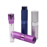 China 0.405oz 12ml Travalo Refillable Fragrance Atomizer 2 Pack Twist Up Perfume Atomizer Purse Size for sale