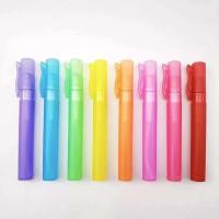 China Clean Gel Refillable Hand Sanitizer Spray Pen 0.5 Oz 14.7ml 10ml Plastic Atomizer for sale