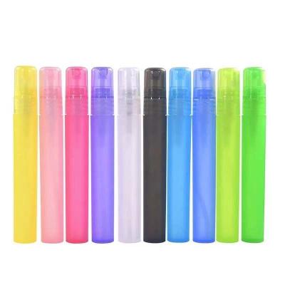 China Pocket Size Empty Hand Sanitizer Spray Pen Refill 10ml 1 3oz 10cc With Pump Sprayer for sale