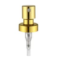 China 18 400 20 400 Perfume Mist Sprayer Pump Pearl Gray Color Spring Outside for sale