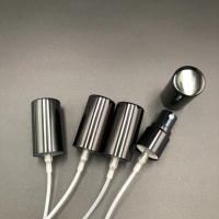 China Shiny Black Fine Mist Sprayer 20/410 22/400 24/410 For Perfume Glass Bottle for sale