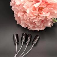 China Shiny Black Fine Mist Sprayer 20/410 22/400 24/410 For Perfume Glass Bottle for sale