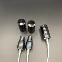 China Shiny Black Fine Mist Sprayer 20/410 22/400 24/410 For Perfume Glass Bottle for sale