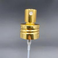 China 22 410 22 400 20 410 Black Fine Mist Sprayer 20mm Shiny Gold Aluminum Cap Spray for sale