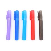 China Custom Printed Hand Sanitizer Spray Pen With Logo 05Oz Disinfection Semi Transparent for sale