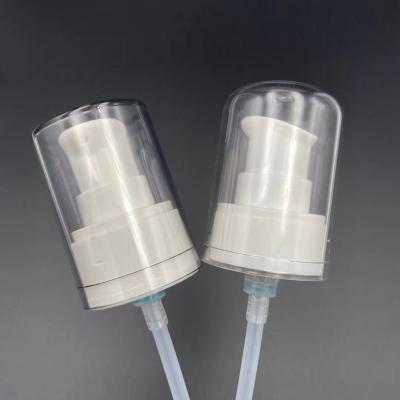 China 24 410cream Lotion Pump Dispenser spryer with overcap for sale