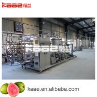 China Fruit Pulp Paste Mango Juice Production Line Puree Making Machine 120T/H for sale
