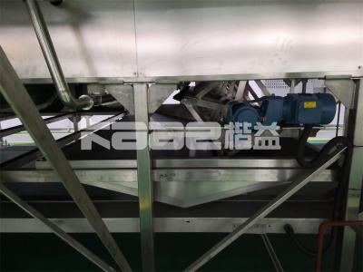China 5.5m small industrial hot air drying conveyor belt oven heat treating oven tunnel dryer machine for sale