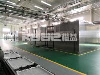 China Industrial Stainless Forced Air Conveyor Dryer Microwave Drying Machine For Herbs Leaves Tea for sale