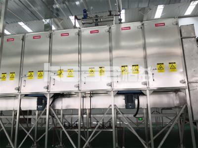 China Hot Air Circulation Tunnel IR Dryer Conveyor Belt Commercial Fruit Drying Machine For Drying Glass for sale