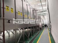 China Hot Air Circulation Tunnel IR Dryer Conveyor Belt Commercial Fruit Drying Machine For Drying Glass for sale