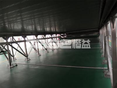 China Large Capacity Continuous Conveyor Dryer Vegetable Dryer Machine For Asparaaus Funaus Artichokes Kale for sale
