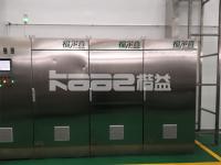 China Tunnel Oven Dehydrator Continuous Conveyor Dryer Machine Fish Feed Pallet Drying Machine for sale