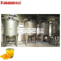 China Efficient Food Grade Stainless Steel Fresh Fruit Mango Processing Line Fruit Juice Machine for sale