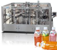 China Automated 5kw 6000BPH automatic fruit pulpy Juice Filling Machine bottle capping machine for sale