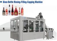 China Monobloc CGF24/24/8 12000BPH Glass Bottle Filling and capping 2 in 1 or 3 in 1 Machine for sale