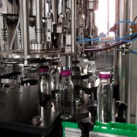 China Monobloc CGF24/24/8 12000BPH Glass Bottle Filling and capping 2 in 1 or 3 in 1 Machine for sale