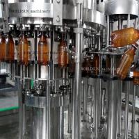 China SUS304 Automatic 15000BPH Tonic Water Filling Machine Bottle Capping Machine for sale