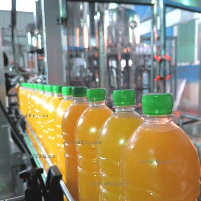 China Rinsing Capping Juice Filling Machine for sale