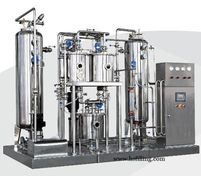 China Aerated Beverage Co2 Carbonated Drink Mixer 10000L/H 380V for sale