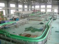 China SS304 Conveyor Belt Bottle Filling Machine Heat Resistance for sale