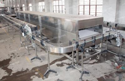 China Tunnel Bottle Aerated Beverage Filling Machine Ss304 220V for sale