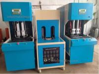 China Semi automatic blowing machine 4 cavities PET Pre Formed Bottle Expanding Machine Bottle Blow Molding Machine Plasti for sale