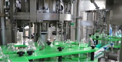 China Glass Bottle Toddy Capping Beverage Filling Machine 2000BPH for sale