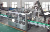 China Automatic Glass Bottle Alcoholic Drink Hot Filling Machine ROPP Cap Capping Machine Stainless Steel CE for sale