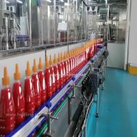 China Stainless Steel Salad Dressing Filling Machine 3000bph 2500ml for sale
