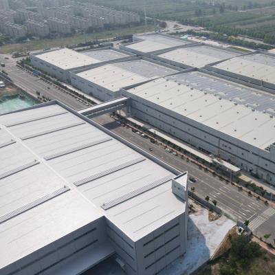 China Large Span Steel Structure Portal Frame Building 4000-15000mm with Q235B/Q355B Steel - USD 30-80/m² for sale