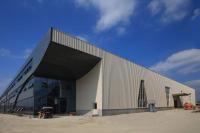 China Custom Steel Structure Warehouse Building with Q355 Steel Frame and Sliding Doors - 30-45 Day Delivery for sale