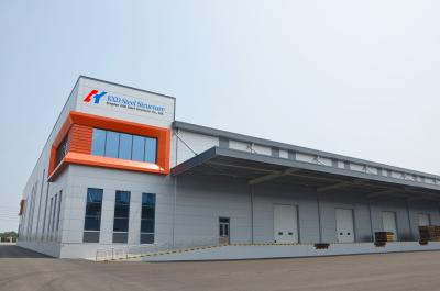 China Hurricane-Resistant Prefabricated Steel Building Structure - 100,000 Ton Capacity, 8 Floor Design for sale