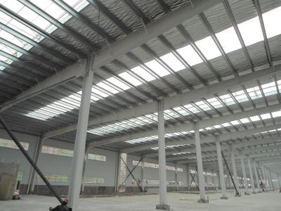 China Pre-Engineered Steel Structure Logistics Warehouse with 50-100mm Insulation Panels and H-Section Steel Beams for sale
