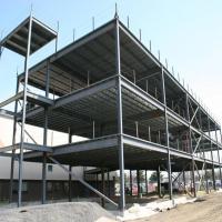 China Prefabricated Light Steel Warehouse Building Construction - Two Story Structure with Q345 Steel Frame and 50-200mm Insulation Options for sale
