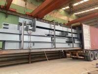 China 40' Container Loading Prefabricated Steel Frame Buildings For Warehouse Workshop Hangar for sale