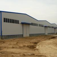 China Single Layor Prefab Steel Structure Workshop Metal Warehouse Construction for sale