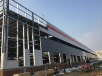 China Prefabricated Industrial Shed Steel Structure Warehouse DIP Galvanized Customized for sale