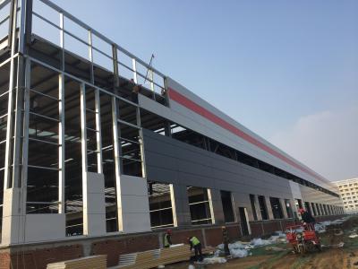 China Prefabricated Industrial Shed Steel Structure Warehouse DIP Galvanized Customized for sale
