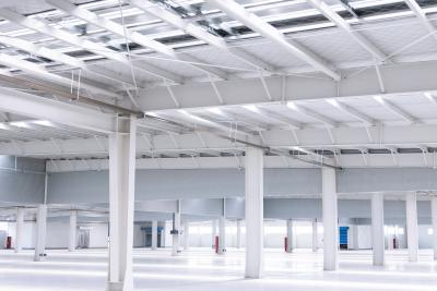 China Industrial Prefab Light Steel Building Warehouse 50-200mm Panel Custom Sizes for sale