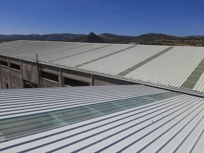 China Q355B Prefabricated Agricultural Steel Building Workshop - 50-Year Lifespan, 0.45 KN/m² Roof Load Capacity for sale